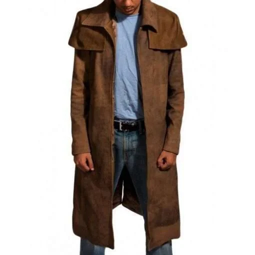 Fallout NCR Ranger Duster Leather Coat | A7 Duster Leather Coat