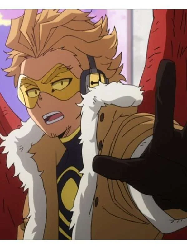 My Hero Academia Hawks Fur Jacket - America Jackets