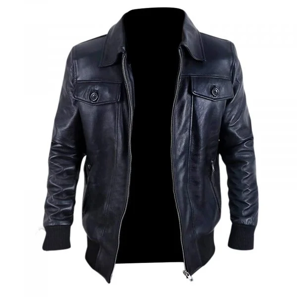 Noel Gallagher Leather Jacket | Black Noel Gallagher Jacket