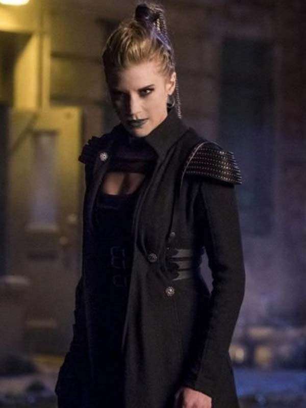 The Flash Blacksmith Coat - The Flash S04 Katee Sackhoff Trench Coat