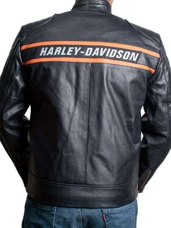Davidson Goldberg Jacket | Goldberg Black Leather Jacket
