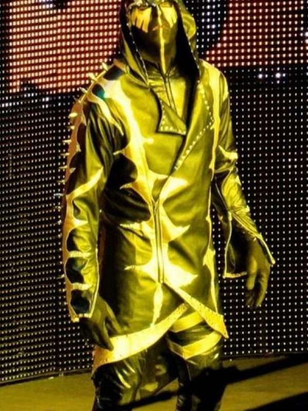 Gold Dust Hoodie Coat | wrestler Gold Dust Hoodie Coat