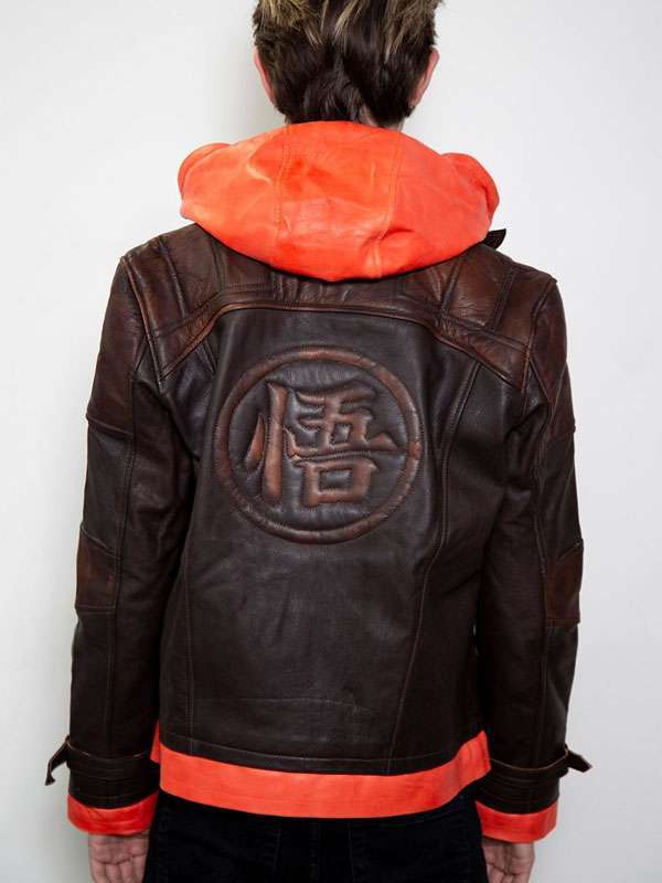 Goku Dragon Ball Z Orange Hooded Jacket | Goku orange jacket