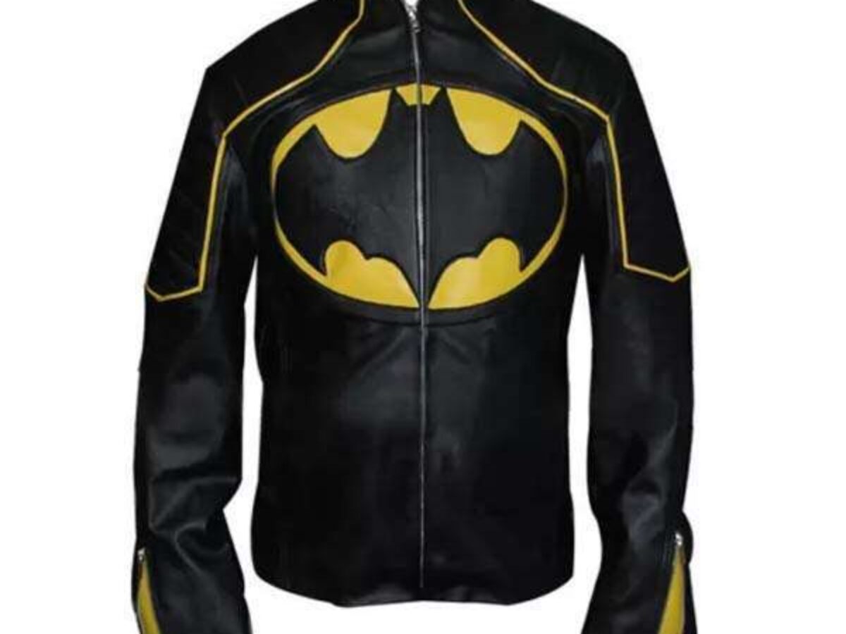 Batman Leather Motorcycle Jacket