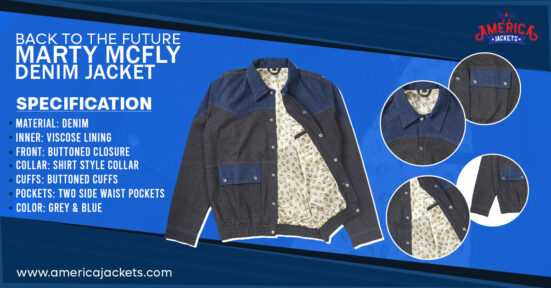 Iconic Marty McFly Back to the Future – 80s Retro Style