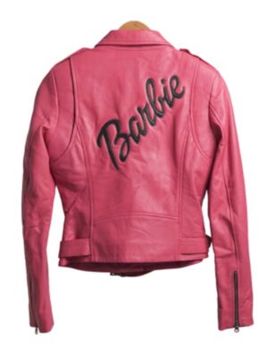 Barbie Doll Pink Leather Jacket - America Jackets