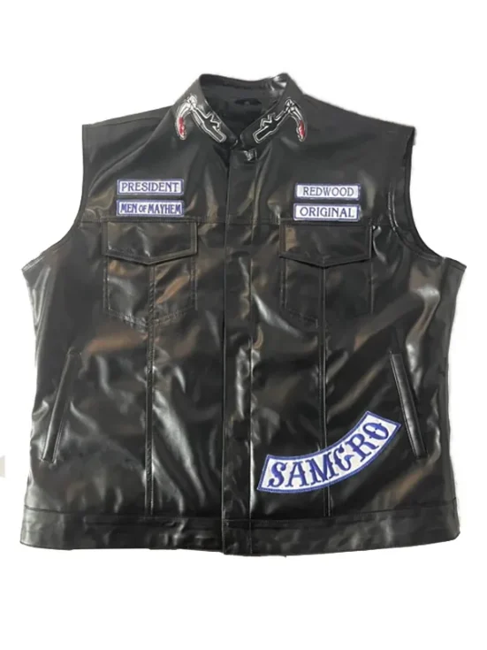 Sons of Anarchy Leather Vest For Men | America Jackets