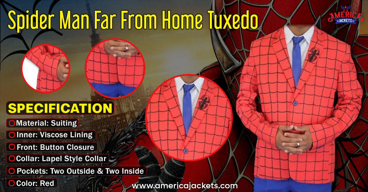 Spider-Man Far From Home Tuxedo for Super Fans