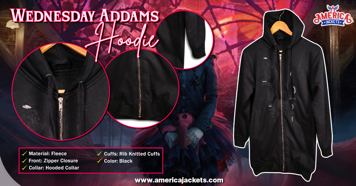 Wednesday Addams Jenna Ortega Hoodie