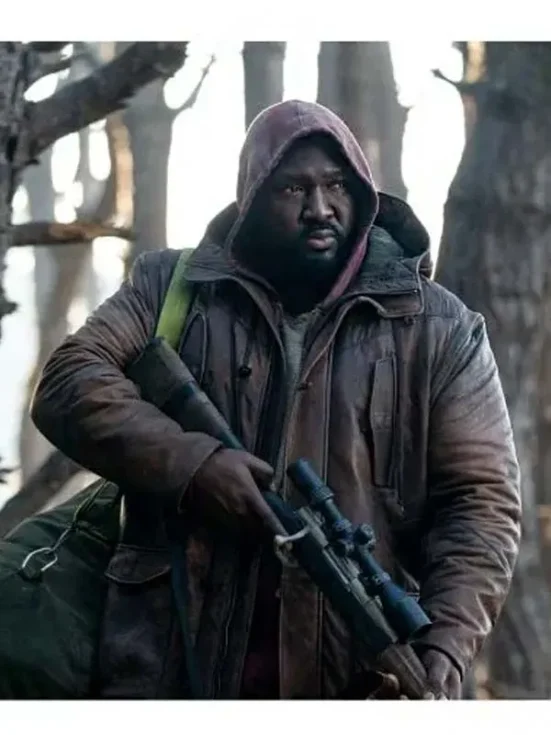 Nonso Anozie Sweet Tooth Leather Coat - Online Store