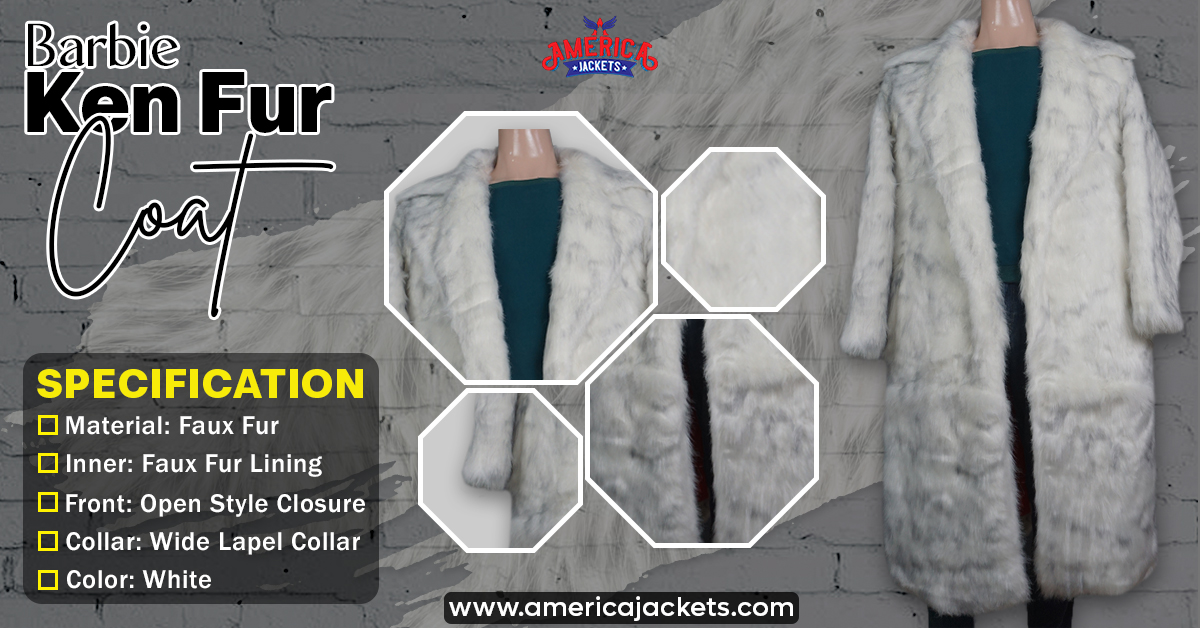Buy Ryan Gosling's Barbie Movie Ken Fur Coat