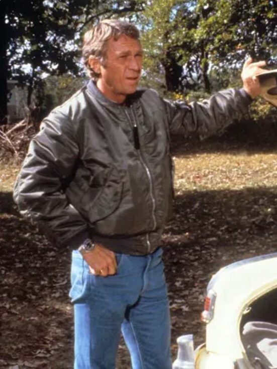 Steve McQueen In The Hunter Bomber Jacket - America Jackets