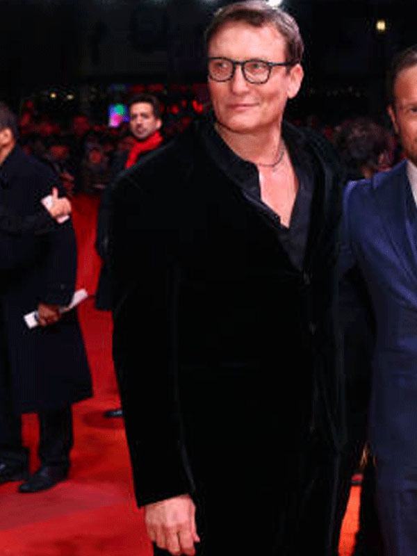 She Came To Me 2023 Oliver Masucci Black Blazer - Shop On