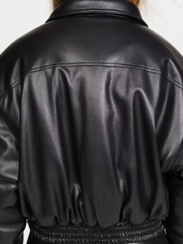 Women's Black 90's Oversize Jacket - Free Shipping