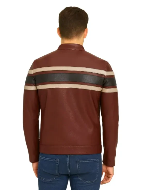 Mens Retro Waxed Red Vintage Jacket - America Jackets