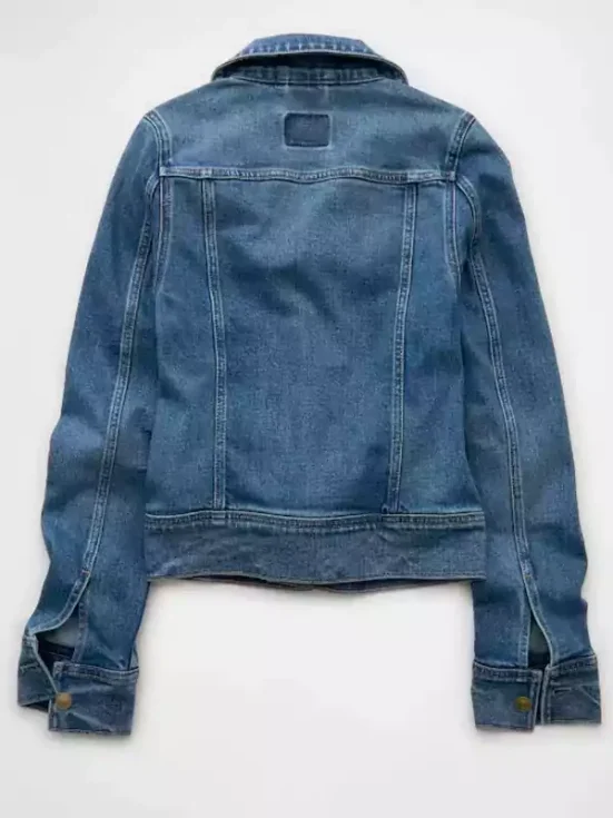 Sydney Sweeney Cinched Waist Denim Jacket | America Jackets