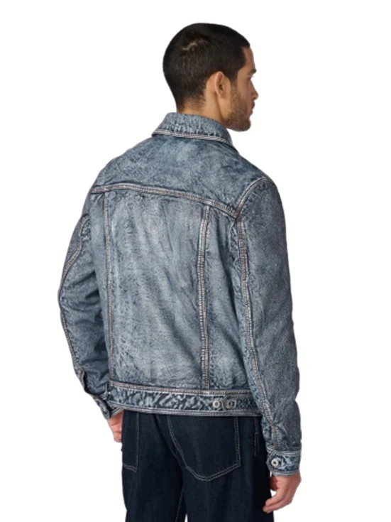 Chase Leather Jean Jacket – Timeless Style & Premium Quality