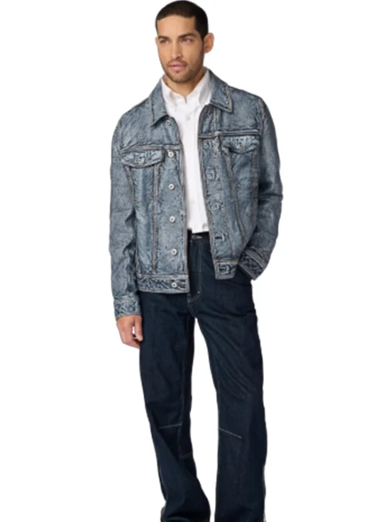 Chase Leather Jean Jacket – Timeless Style & Premium Quality