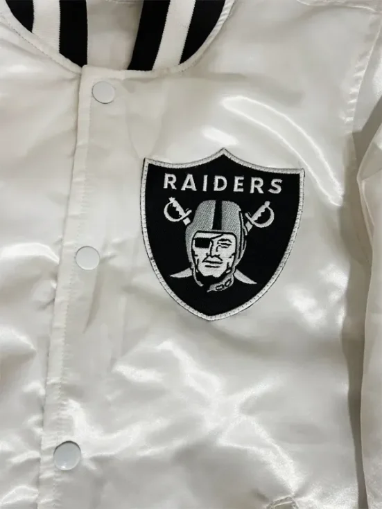 Tom Brady White Raiders Jacket | Shop Now