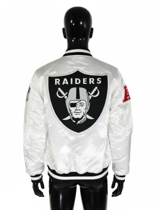 Tom Brady White Raiders Jacket | Shop Now