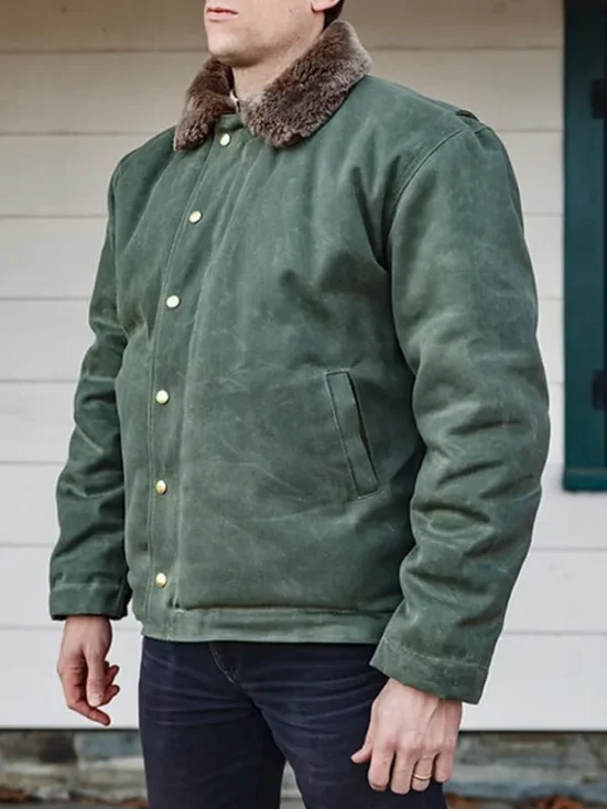 Men's Heat Straps Jacket | Stylish Warm Outerwear