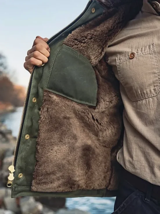 Men's Heat Straps Jacket | Stylish Warm Outerwear