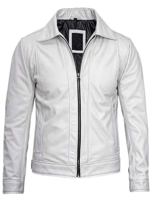 Buy Now Best White Real Leather Jacket | America Jackets