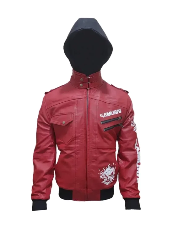 Striking Cyberpunk 2077 Red Samurai Jacket - SHOP NOW