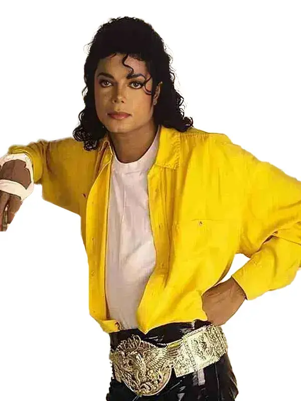 Michael Jackson Come Together Yellow Shirt - America Jackets