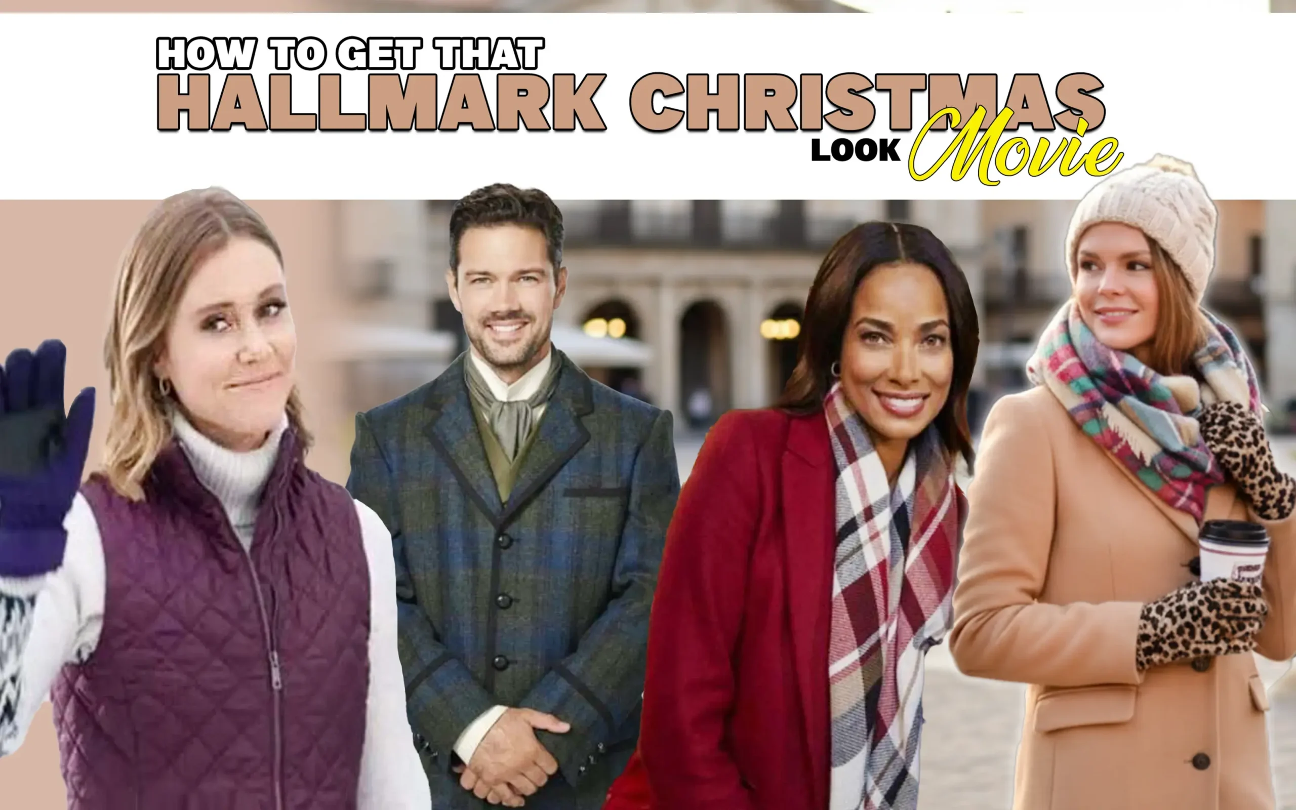 Hallmark Christmas Movie Outfits Style Guide | America Jackets