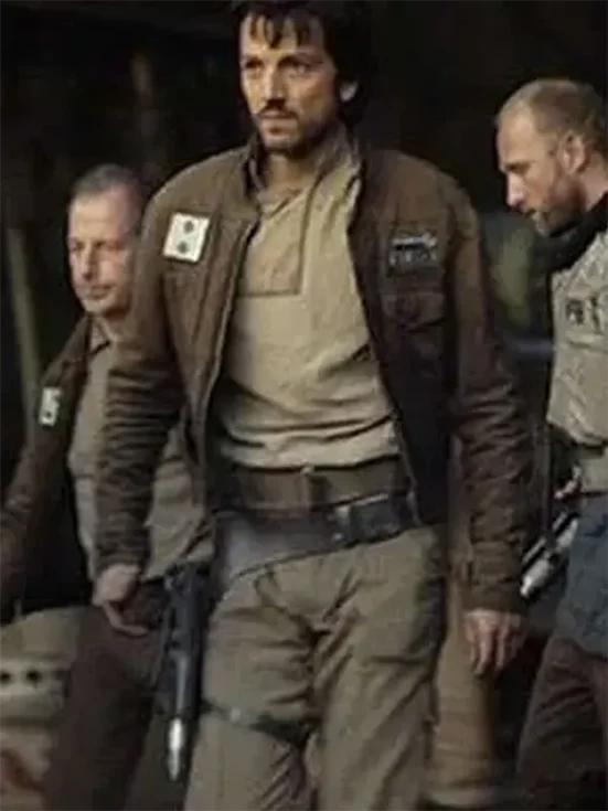 Star Wars Rogue One Diego Luna Captain Cassian Andor Jacket