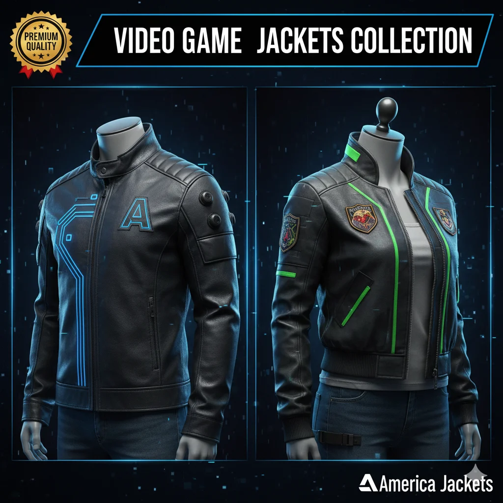 Video Game Jackets Collection | Video Game Coats - Sale